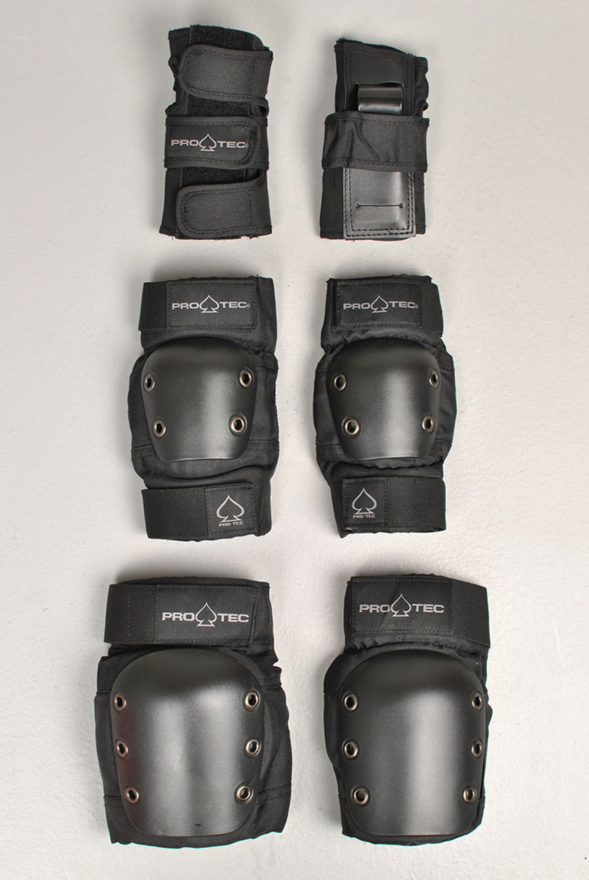 Kids Street Gear 3 Pack | M | Black | 194521044626